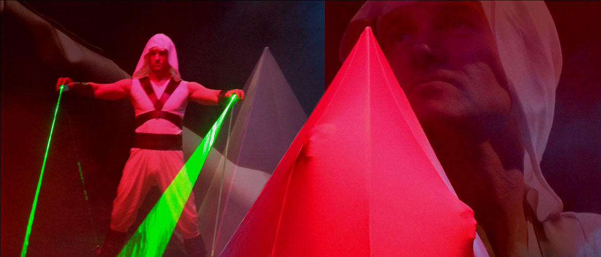 PYRA LASER PYRAMID SHOW - CubeAct